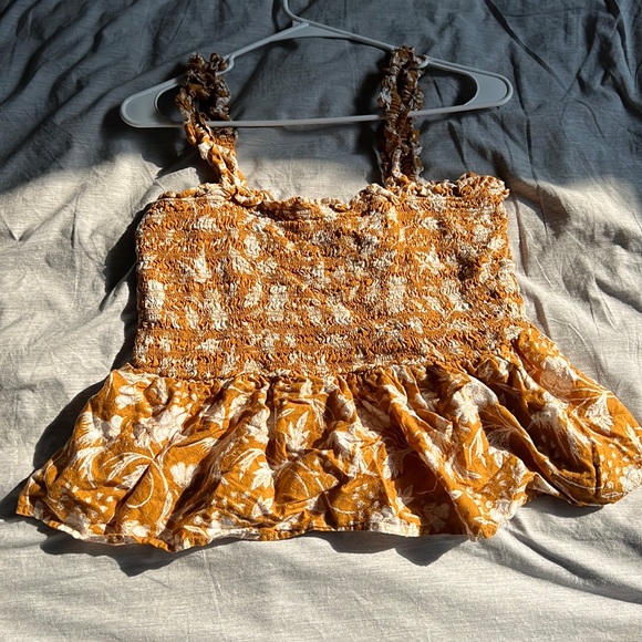 Tops | Mustard Yellow Tank Top | Poshmark